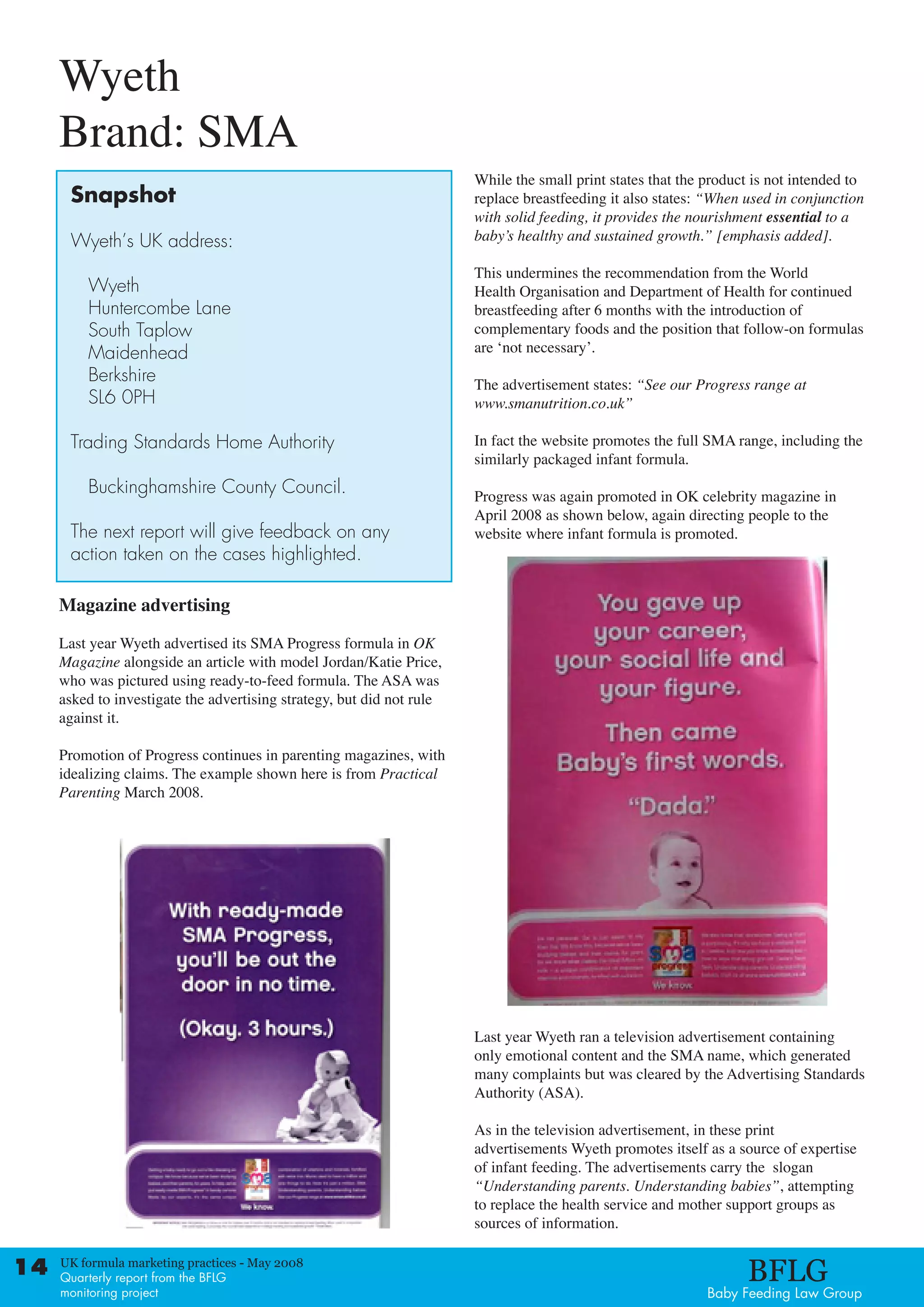 Uk Formula Marketing Practices | PDF