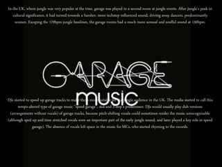 Uk garage | PPTX