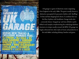 Uk garage | PPT