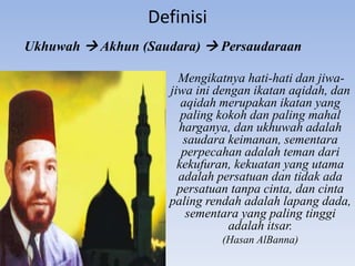 Ukhuwah islamiyah | PPTX