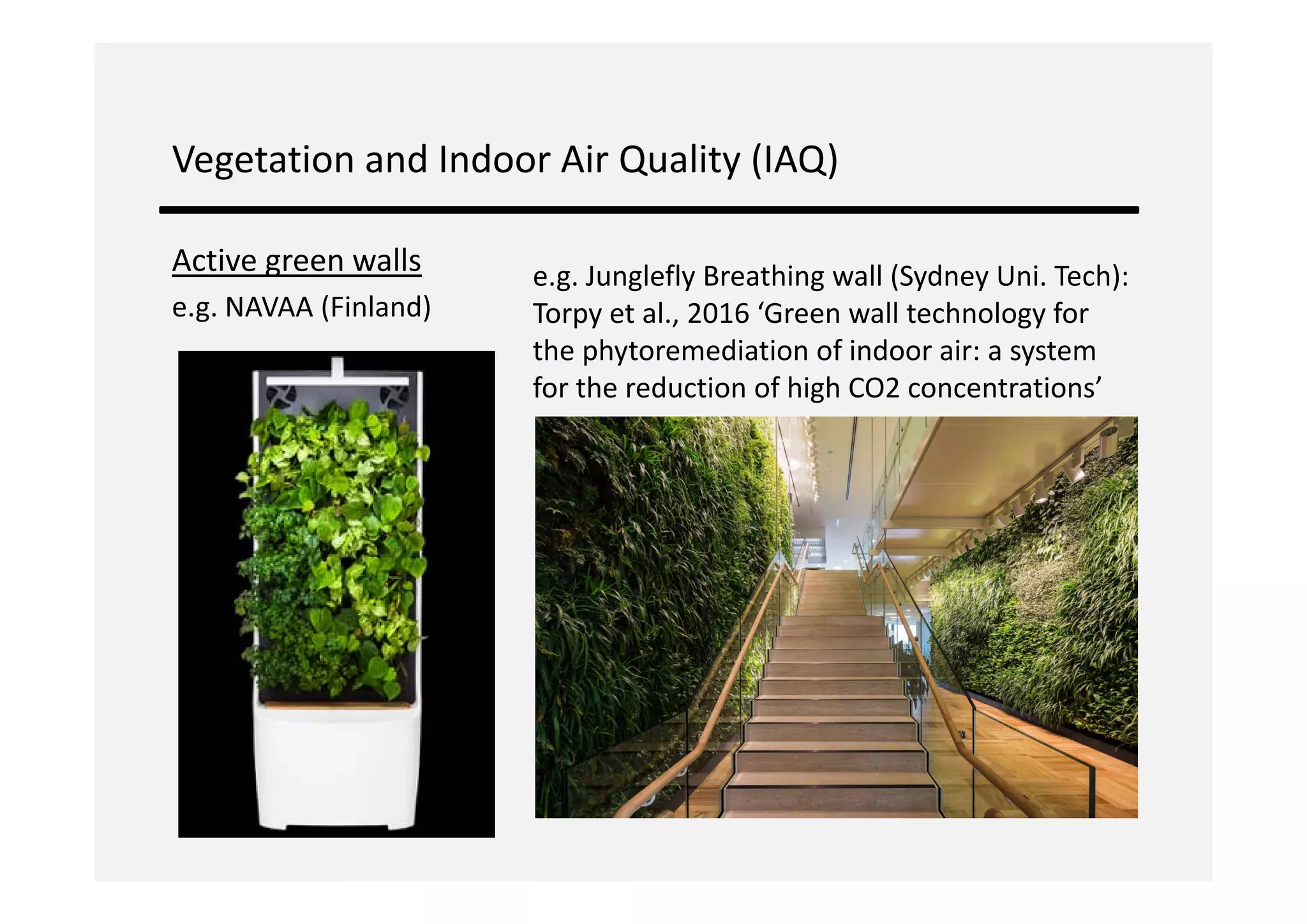 Improving indoor environmental quality and supporting health and ...