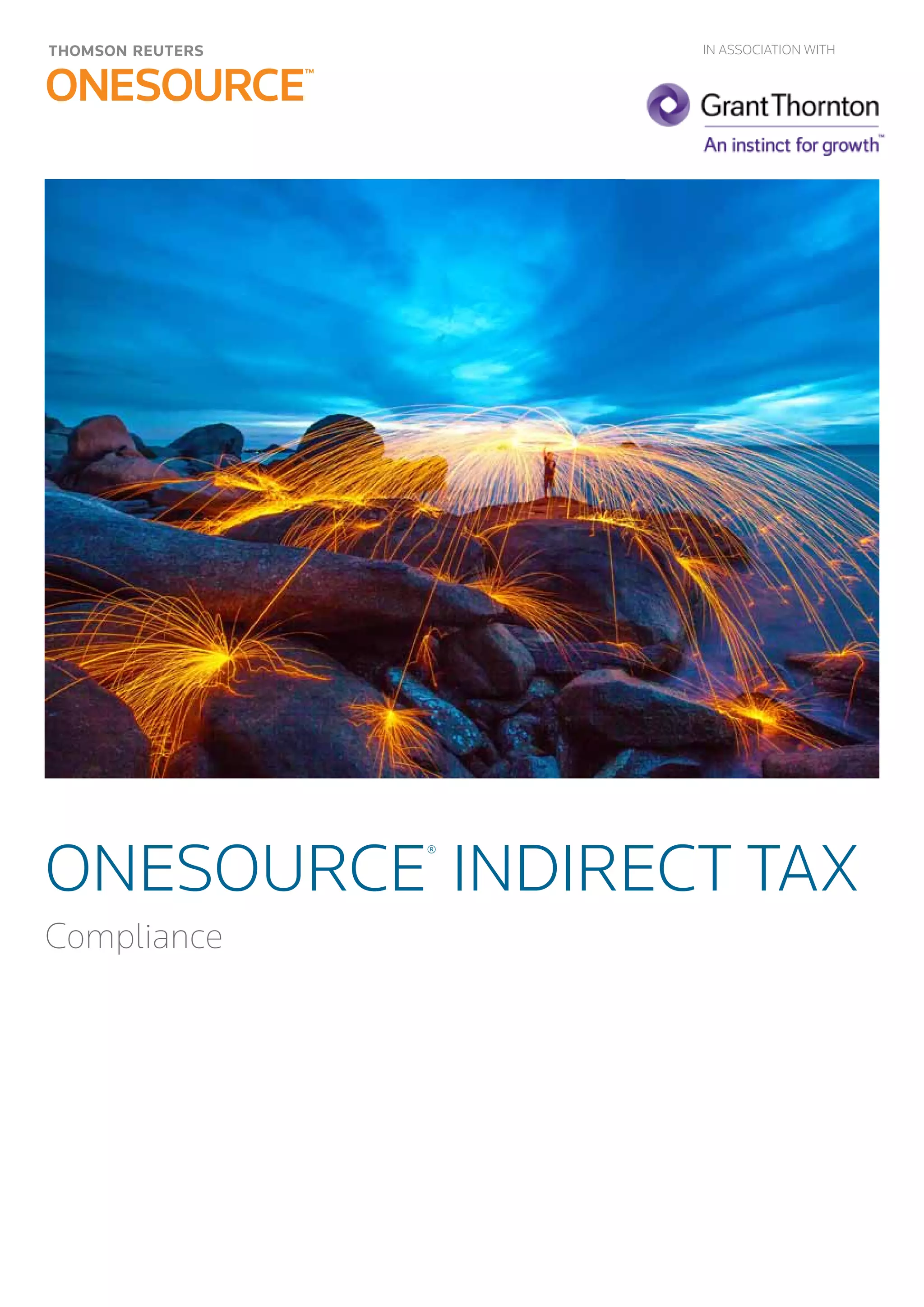 ONESOURCE Indirect Tax Compliance - Grant Thornton | PDF