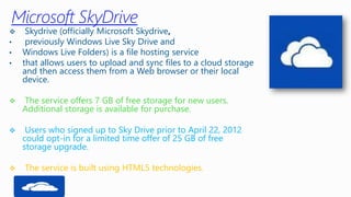 Overview of Microsoft product & Microsoft cloud platform (win Azure) | PDF
