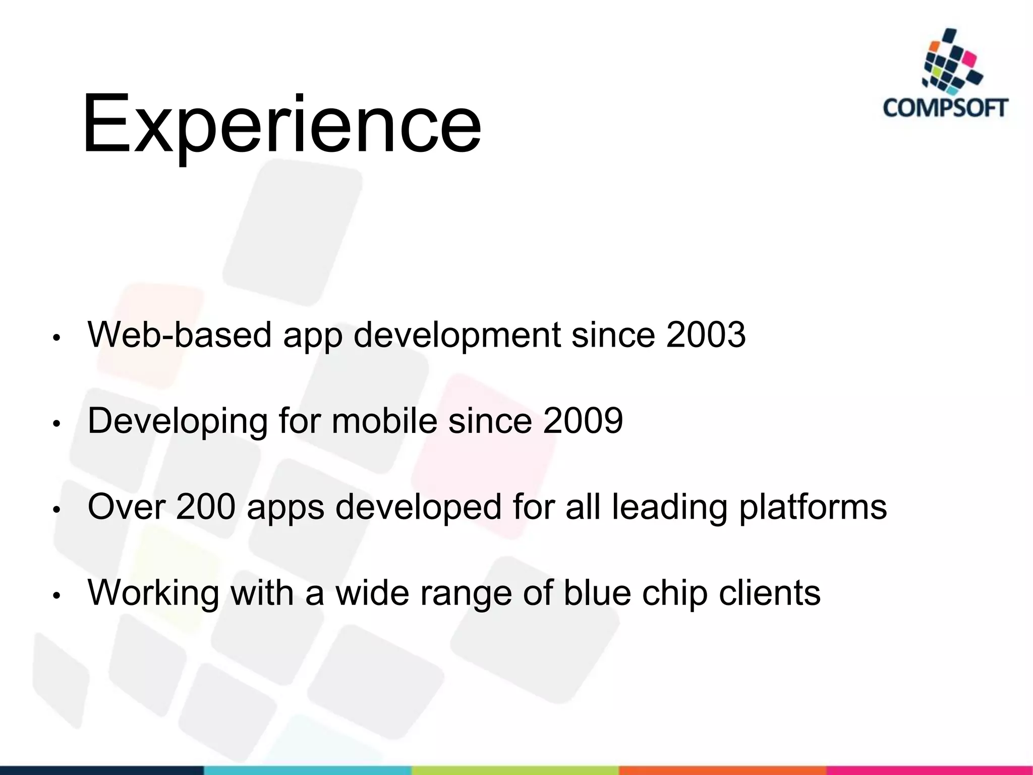 Daniel Payne, Compsoft | PPT