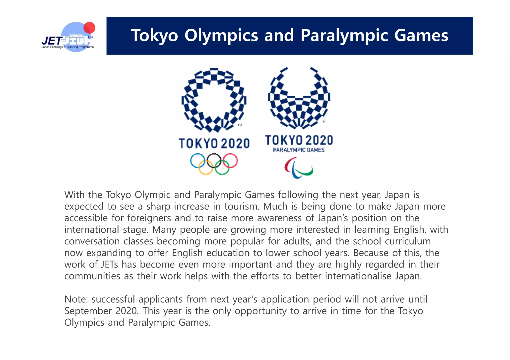 UK JET Programme and Japanese Government MEXT Scholarships 2019 | PPT