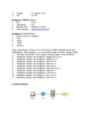 Ukk k13 paket 1 berbasis linux | PDF