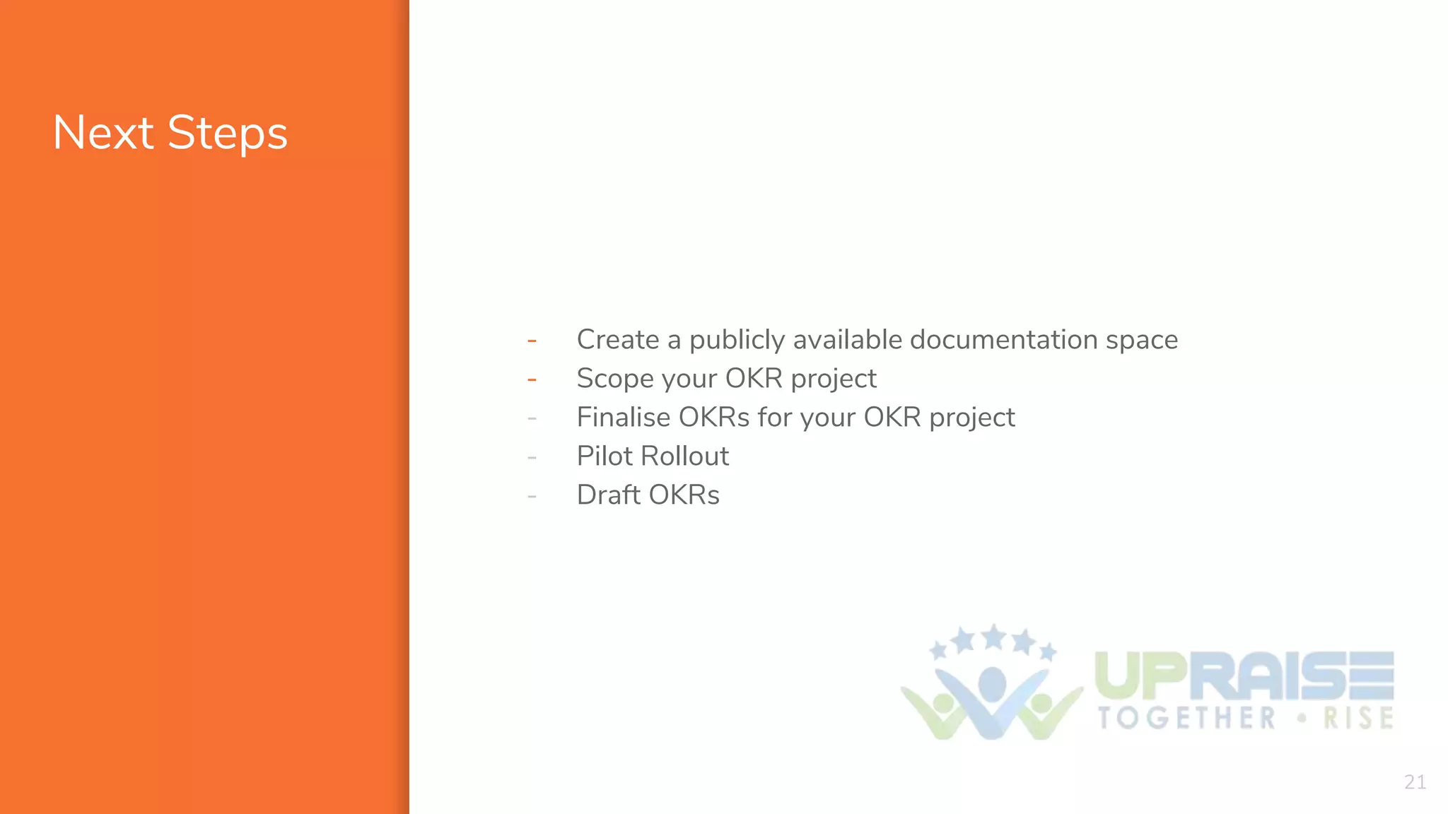 Getting Started with OKRs | PPTX