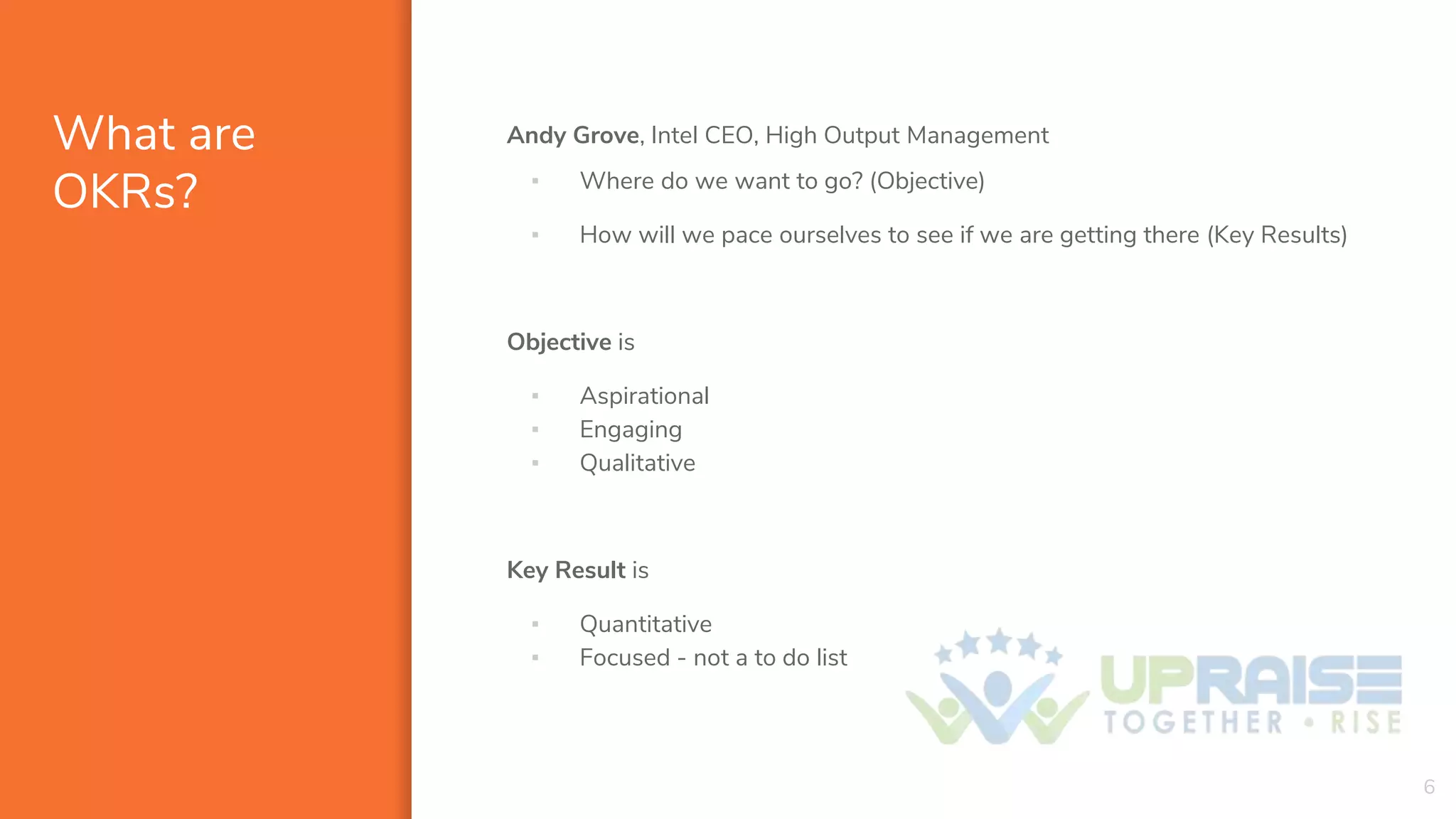 Getting Started with OKRs | PPTX