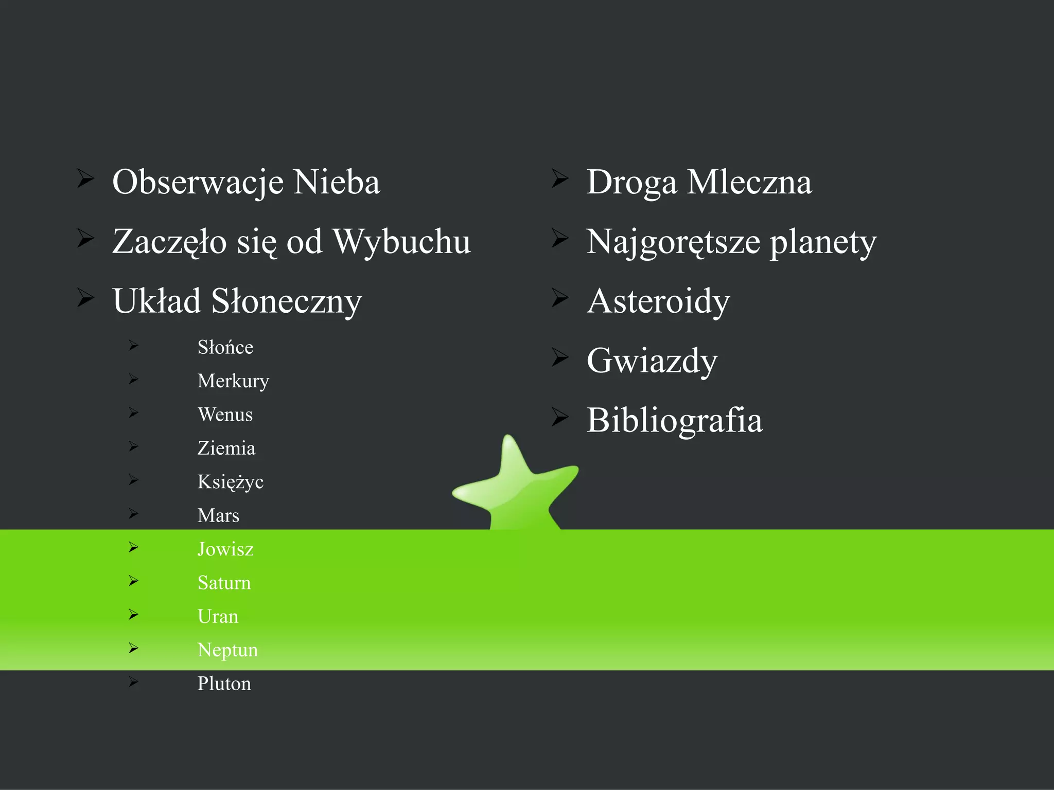 Uklad sloneczny | PPS