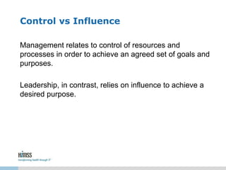 Stephen Lieber – President and CEO, HIMSS | PPT