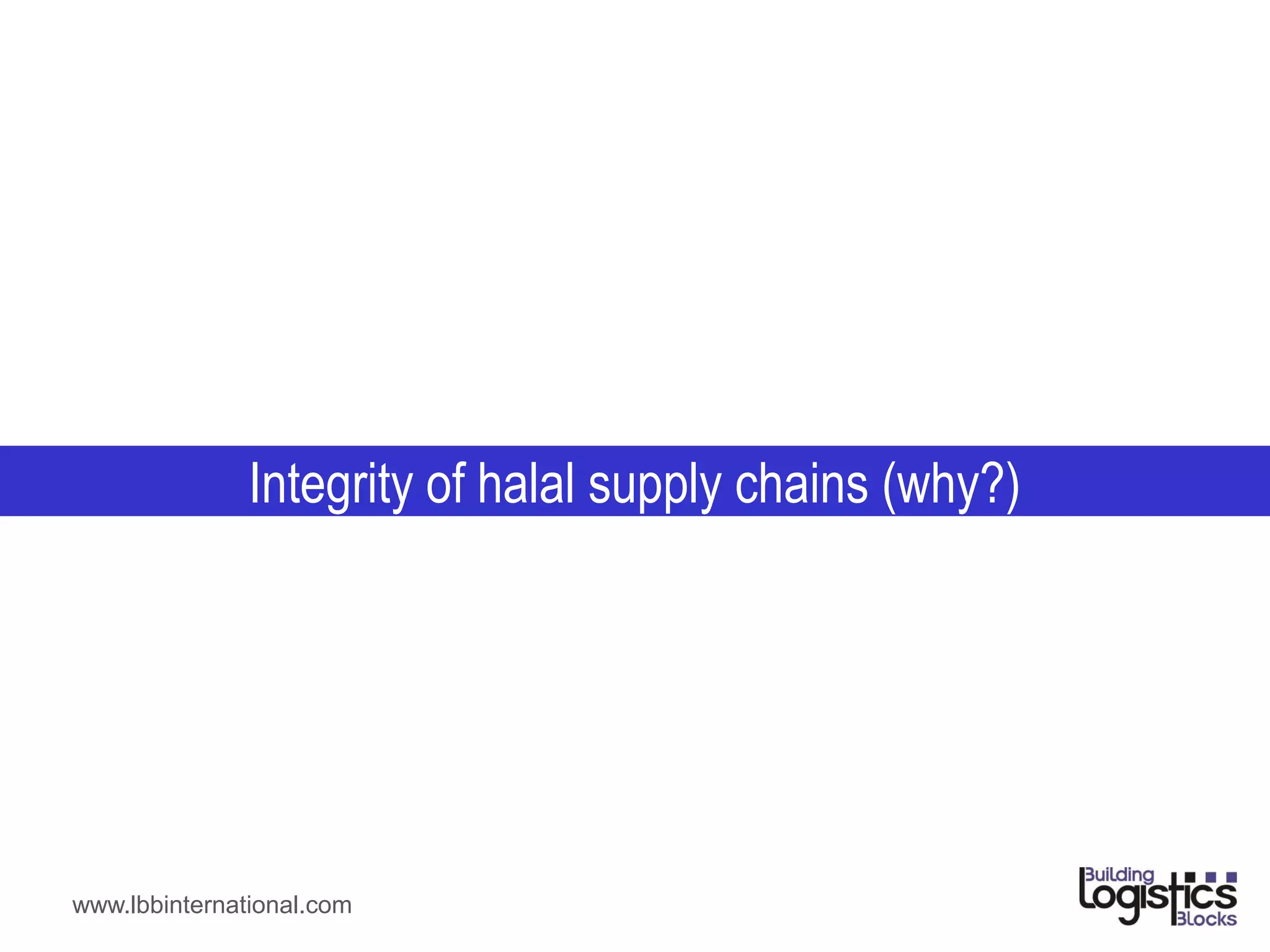 UKM : Halal Supply Chain Management | PDF