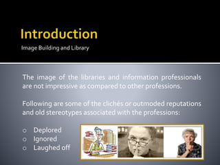 Ukm image building and library promotion | PPT