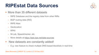 RIPE NCC Internet Measurement Services | PPT