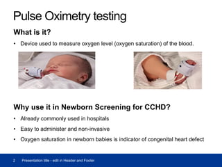 Pulse Ox Test For Newborns