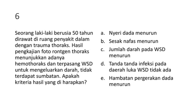 soal ukom keperawatan D3 pilihan ganda.. | PPTX