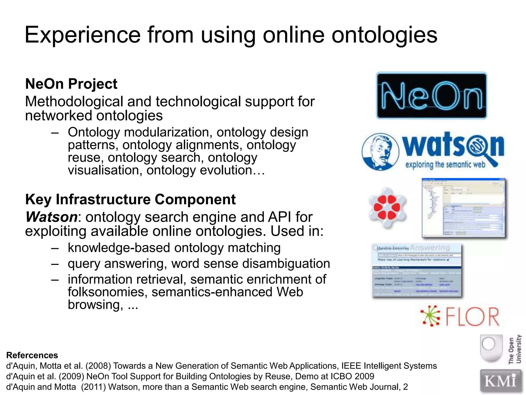 Towards an ecosystem of data and ontologies | PPTX | Databases | Computer Software and Applications