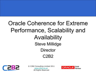 Coherence For Extreme Performance, Availablity and Scalability | PPTX | Databases | Computer ...