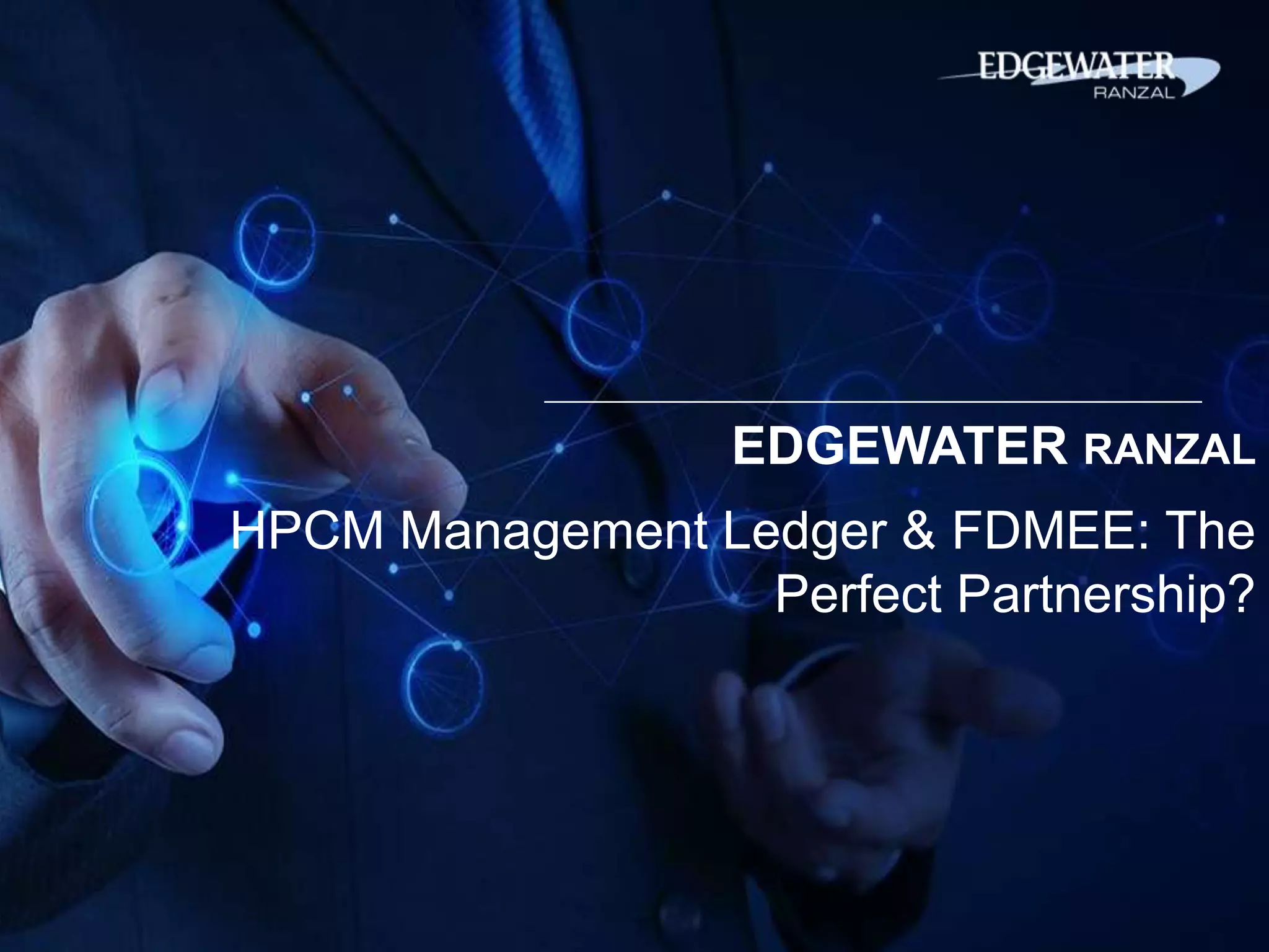 HPCM Management Ledger & FDMEE: The Perfect Partnership? | PPTX