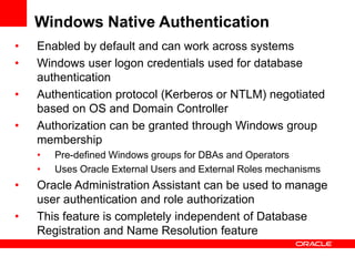 ukoug2008-oracle-activedirectory-wi-131847.ppt | Operating Systems | Computer Software and ...
