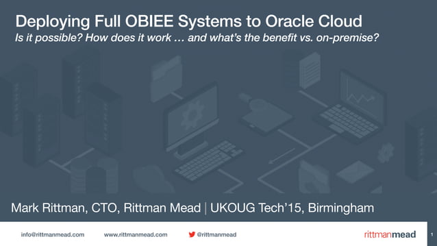 Deploying Full BI Platforms to Oracle Cloud | PPT