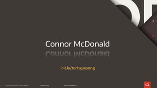 UKOUG 2019 - SQL features | PPT