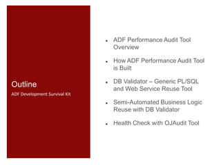 ADF Development Survival Kit | PPTX