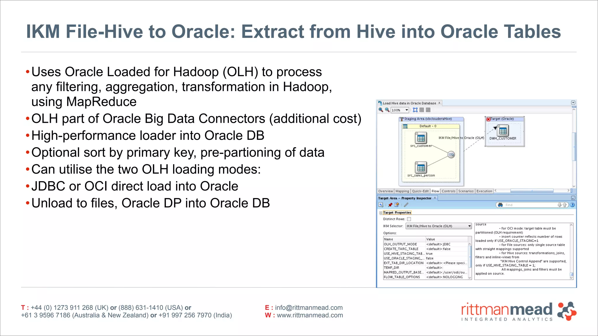 Leveraging Hadoop with OBIEE 11g and ODI 11g - UKOUG Tech'13 | PPT