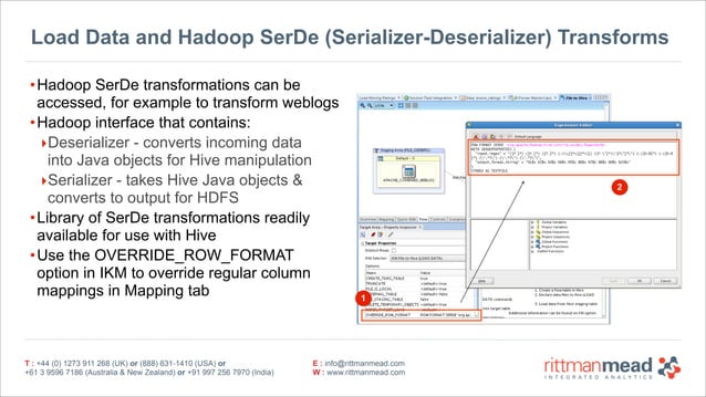 Leveraging Hadoop with OBIEE 11g and ODI 11g - UKOUG Tech'13 | PPT