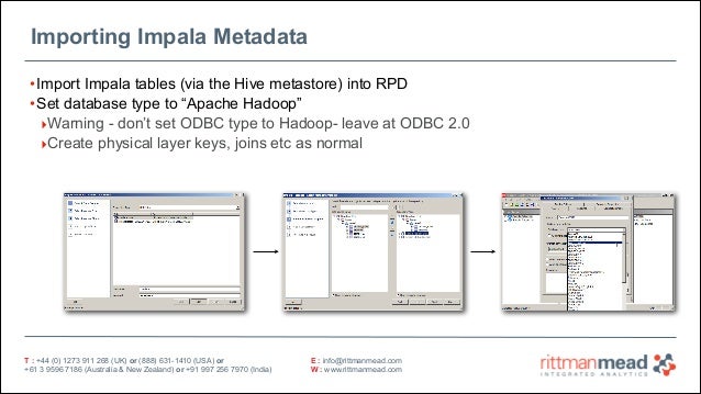 Leveraging Hadoop with OBIEE 11g and ODI 11g - UKOUG Tech'13