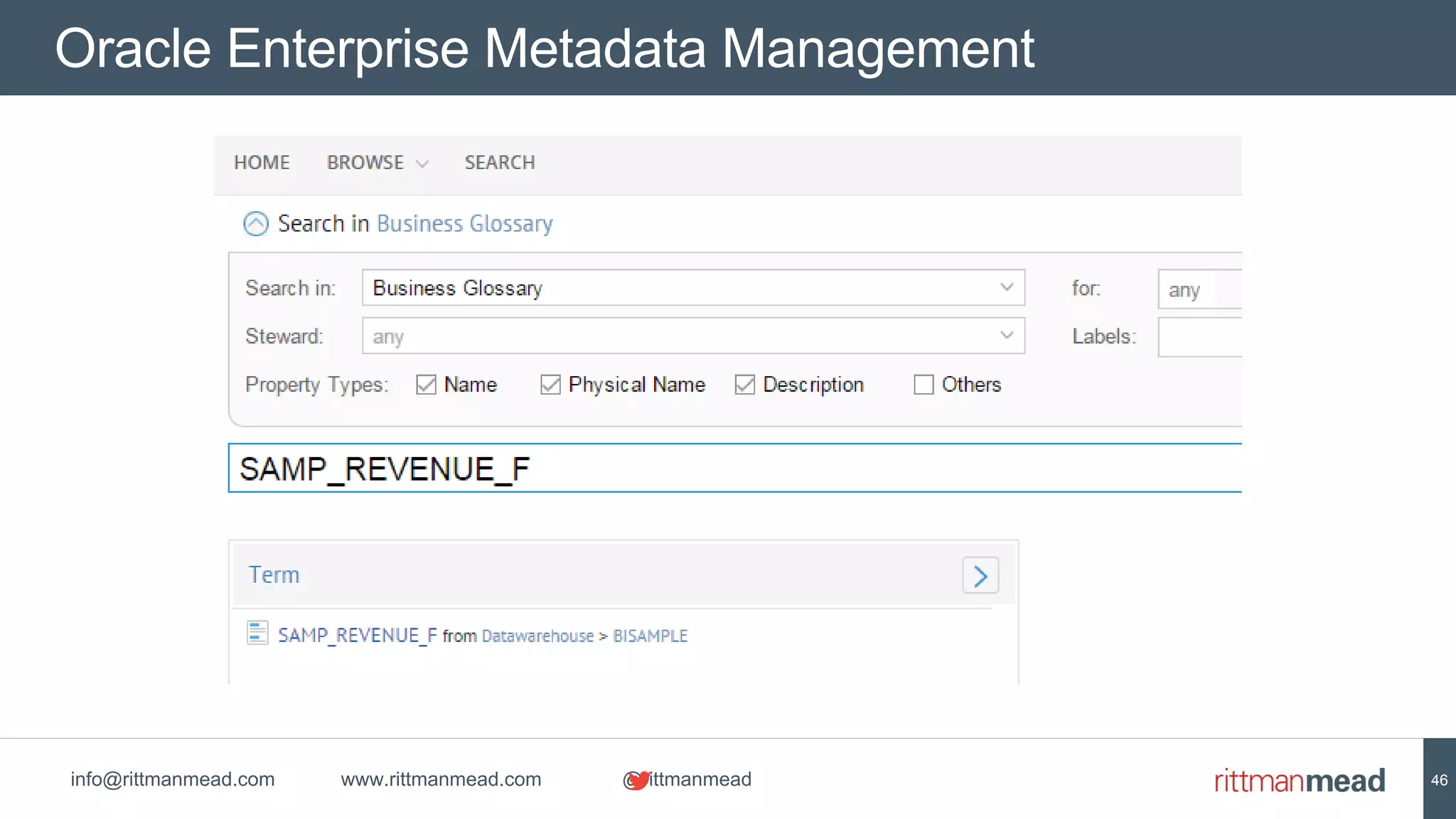 UKOUG Tech 15 - ODI Lifecycle and Data Governance | PPT