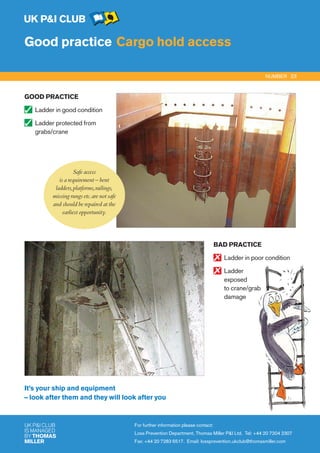 UK P&I Club Good Practice Posters Series | PDF