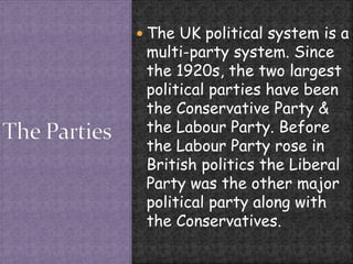Uk political system | PPTX