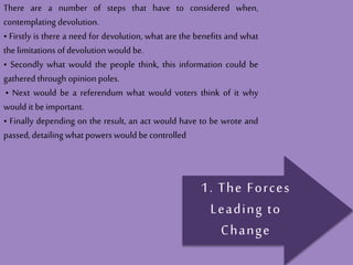 Uk politics and government- devolution | PPTX