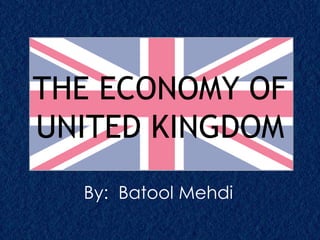 the economy of UK | PPTX
