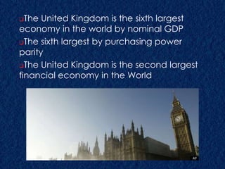 the economy of UK | PPTX