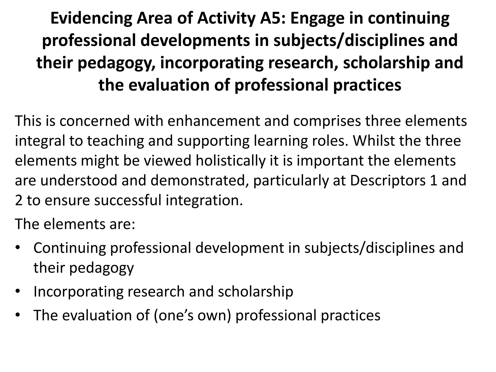 Uk professional standards framework unwrapped fhea v3 | PPTX