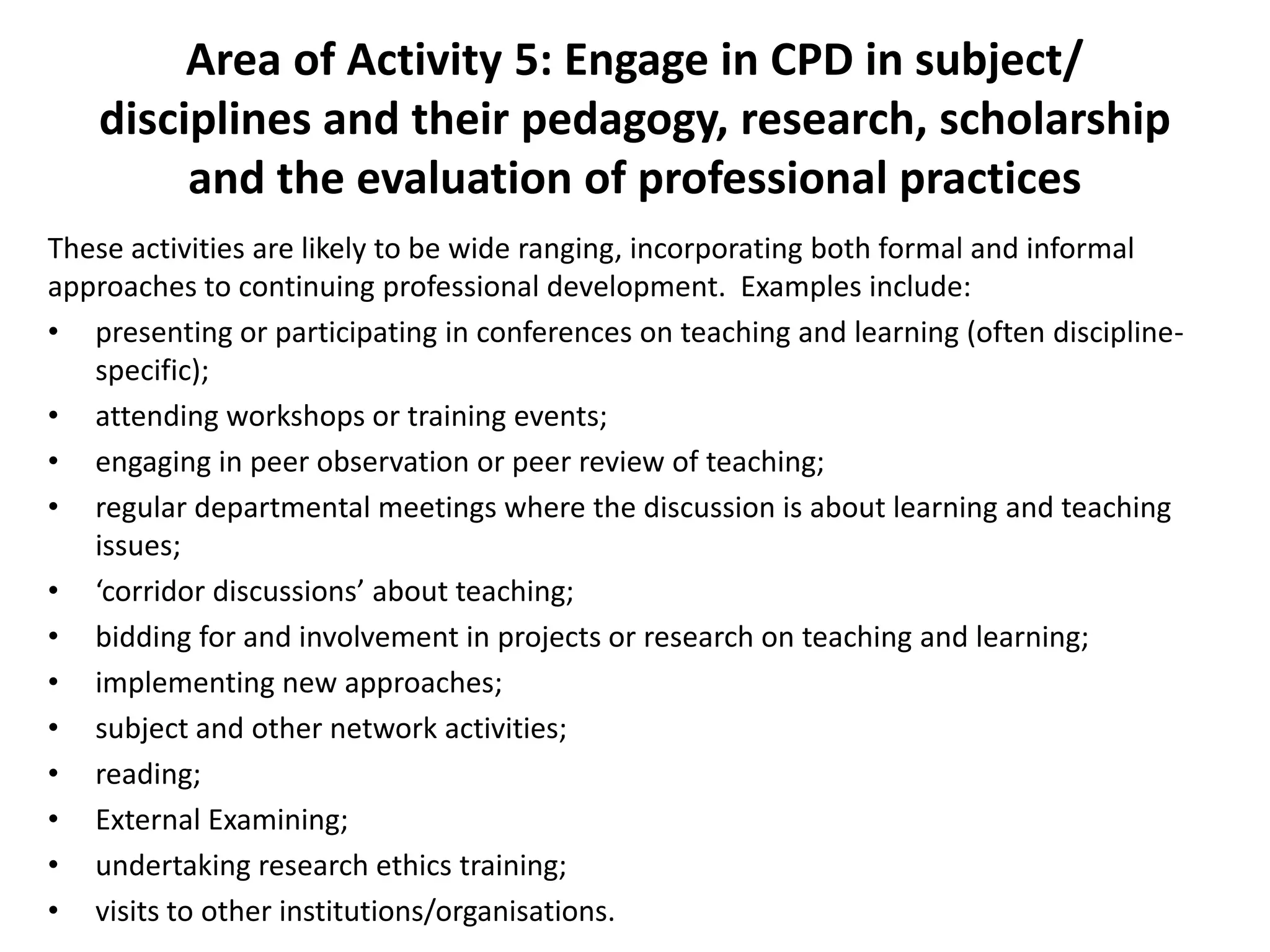 Uk professional standards framework unwrapped fhea v3 | PPTX