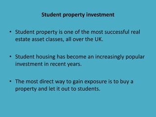 Uk property investment | PPTX