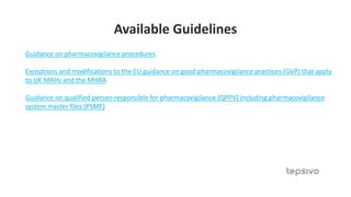 Post-Brexit Pharmacovigilance in UK | PDF