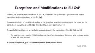 Post-Brexit Pharmacovigilance in UK | PDF