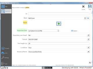 QGIS UK: Developing with QGIS - What is possible (Lutra Consulting) | PDF