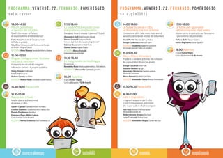 Festival Giornalismo Alimentare programma 2019 | PDF