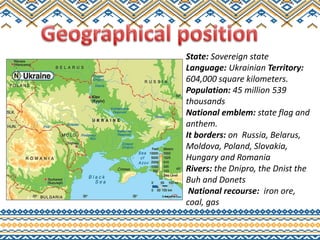 Ukraine | PPTX | Geography | Science