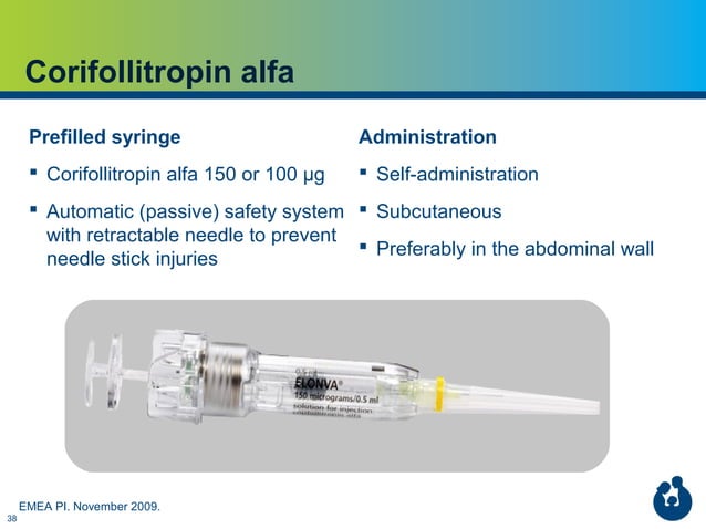 Corifollitropin Alfa (Elonva®): Clinical trial experience | PPT