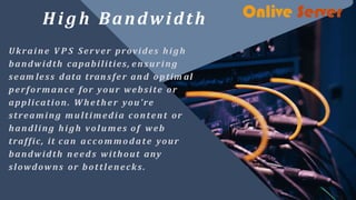 Power Up Your Online Presence with Ukraine VPS Server | PPT