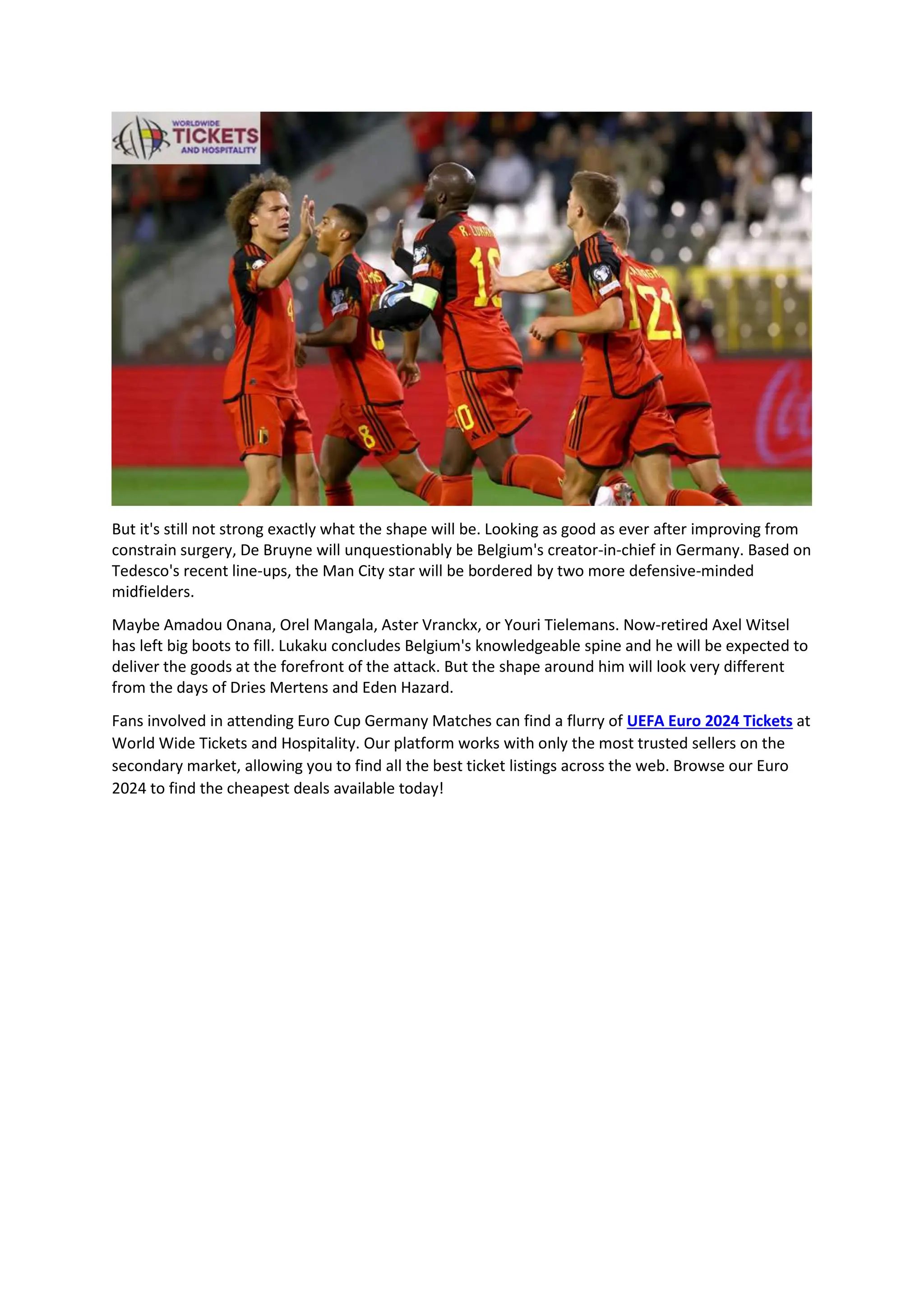 Ukraine Vs Belgium UEFA Euro 2024 Squad A Deep Dive Inside Each Team ...