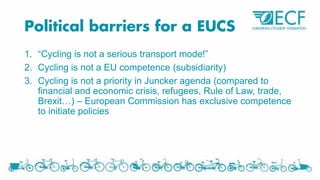 Holger Haubold. EU cycling strategy. Advocacy process | PPT