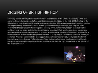 UK Rap Timeline | PPTX
