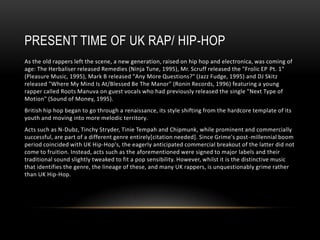 UK Rap Timeline | PPTX