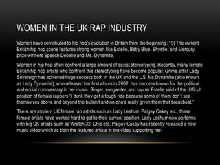 UK Rap Timeline | PPTX